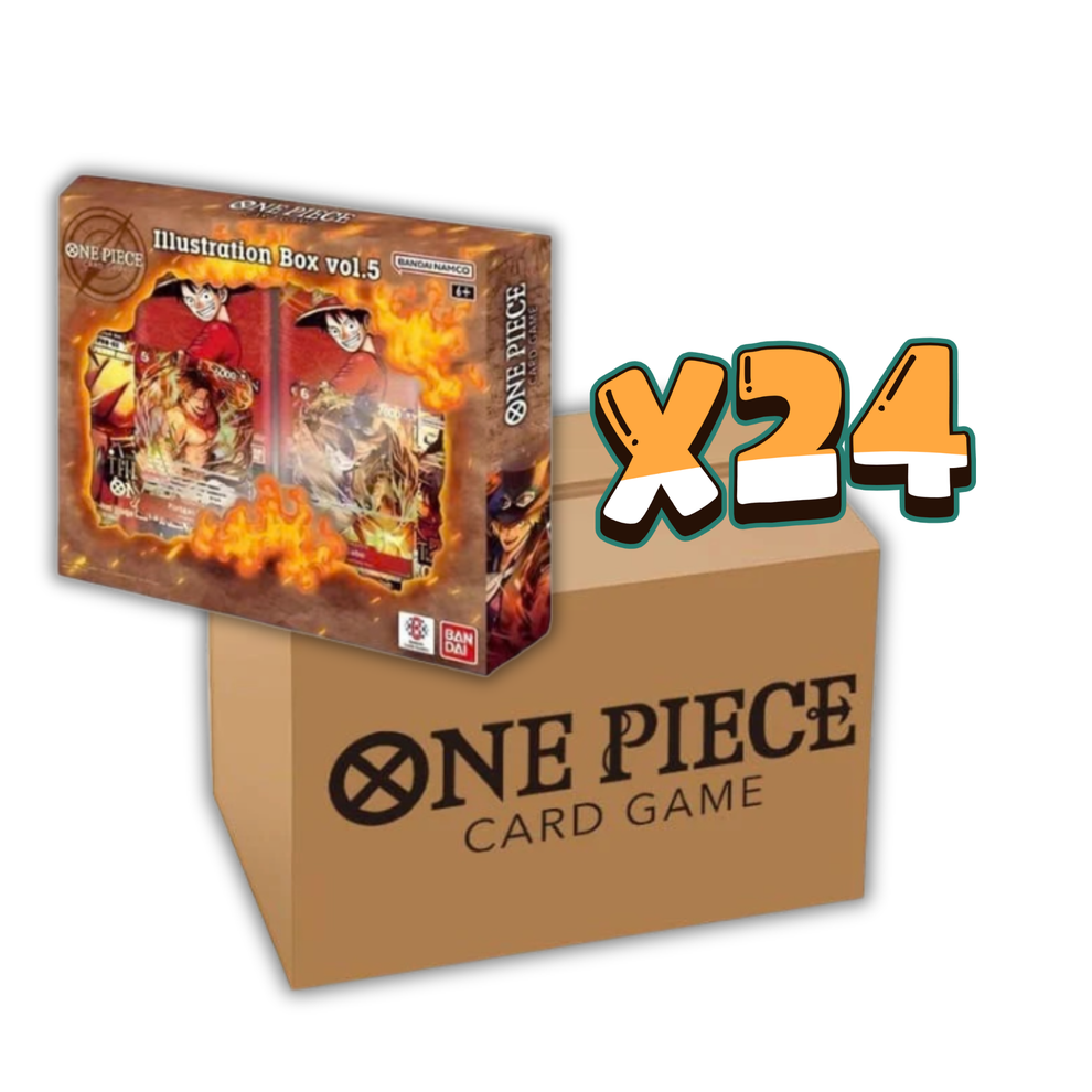 ONE PIECE TCG: IB-05 Illustration Box Vol. 5 - Master Case [24 Boxes ...