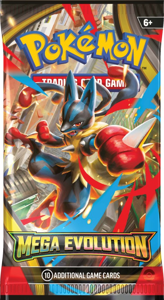 POKÉMON TCG: Mega Evolution 1 - Enhanced Booster Box (with topper ...